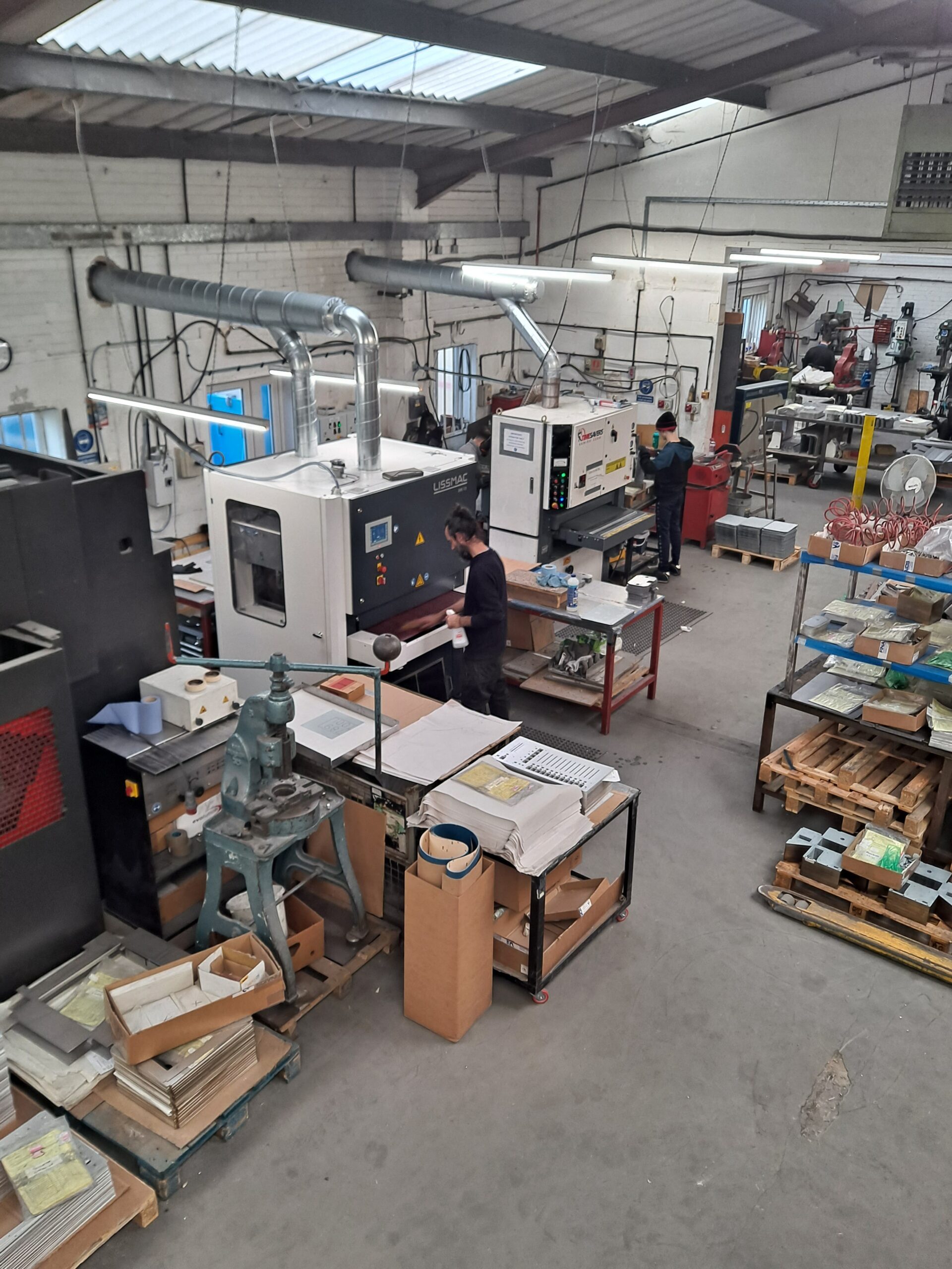 RJW Sheetmetal Lissmac SMD123RE Deburring Edge-Rounding machine